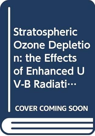 Amazon | Stratospheric Ozone Depletion: the Effects of Enhanced UV-B ...