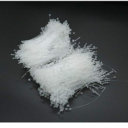 Snapklik.com : 2000pcs Plastic Fastener Hang Tag Snap Lock 5 Inches Pin ...