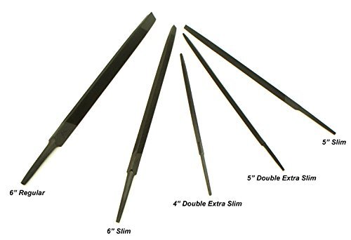 Taper Saw Files – 5 pc Set for Hand Saw Sharpening. Made in Portugal ...