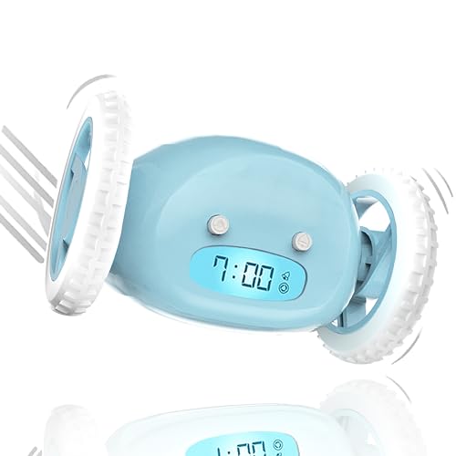 The Best Runaway Alarm Clock on Wheels (in 7 Color Options)