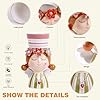 Amazon.com: DIFDECO Face Vase for Home Decor 2 Set,Ceramic Girl Head ...