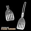 Amazon.com : Foldable Spatula,304 Stainless Steel Turner Latch Design ...