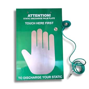 Global Static Solutions - Electro Static Discharge Palm Plate for ...