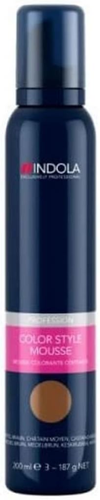 Indola Medium Brown Color Mousse : Amazon.co.uk: Beauty