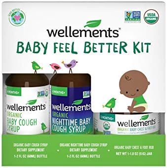Amazon.com: Wellements Organic Baby Cough Syrup Day & Night Combo Pack ...