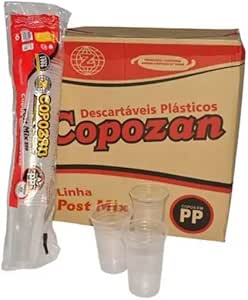 COPO DESCARTÁVEL LISO 400ML PP COPOZAN C/50 | Amazon.com.br