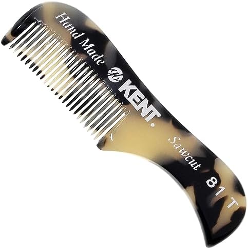 Amazon.com: Kent 81T TW (2.8/ ) Pocket Comb & Beard Comb for Mustache ...