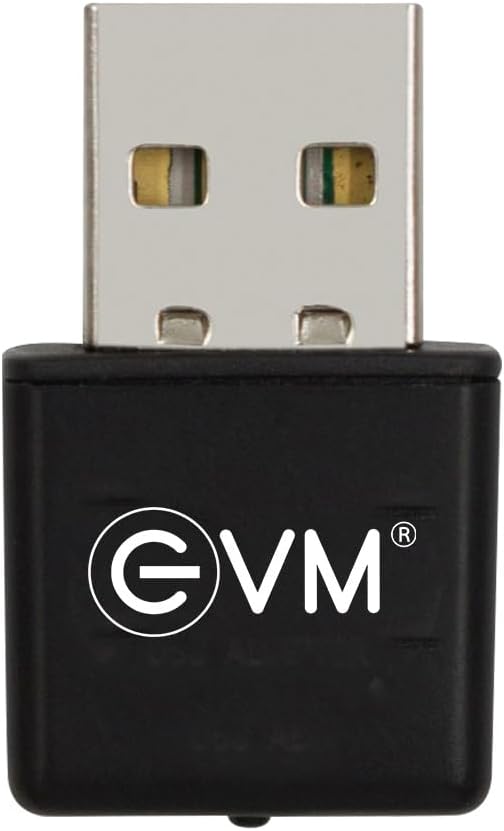 EVM EnWifi USB Wireless Dongle - Up to 300 Mbps, Laptop and Desktop Wi ...