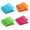 Amazon.com: Colorful Plastic Clothespins, Heavy Duty Laundry Clothes ...