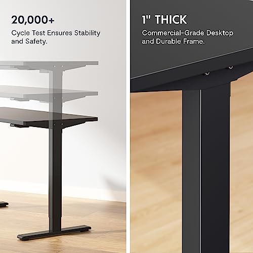 Snapklik.com : FLEXISPOT EC1 Height Adjustable Desk Electric Sit Stand ...