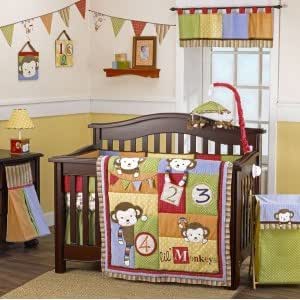 Amazon.com : Cocalo 4 Lil Monkeys Musical Mobile : Nursery Mobiles : Baby
