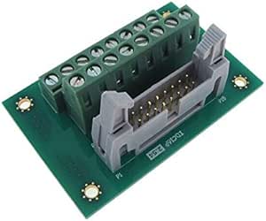 Amazon.com: IDC16 16-Pin Connector Signals Breakout Board Screw ...