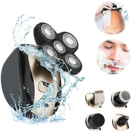 Amazon.com: Electric Shavers for Men- Bald Shavers for Men，5-in-1 ...