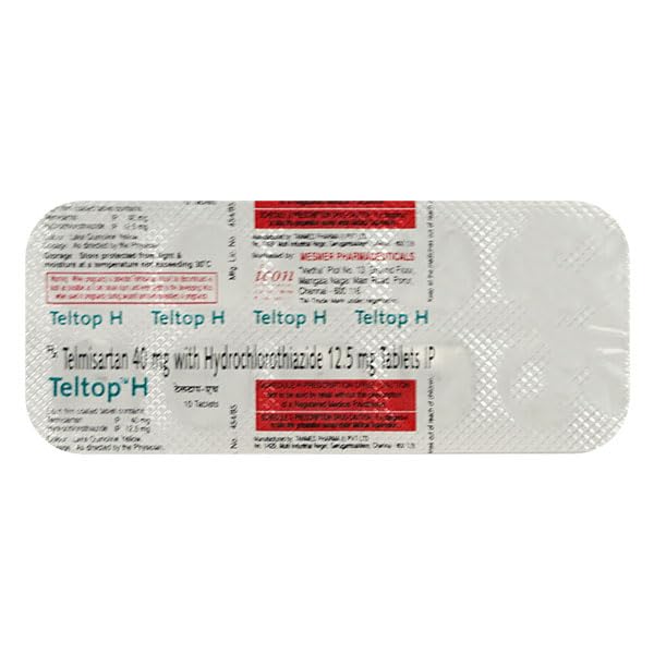 Teltop H 40mg - Strip of 10 Tablets : Amazon.in: Health & Personal Care