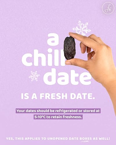 Flyberry Gourmet Deri Dates (Khajoor /Khajur) 800g | 100% Natural ...