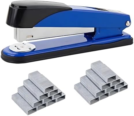 Heavy Duty Stapler with 2,000 Staples, 100 Sheet Capacity Metal Desktop ...