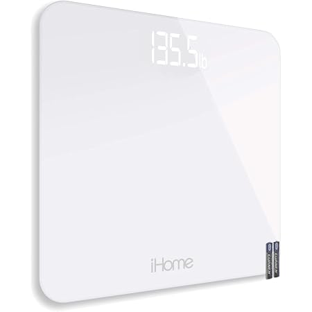 Amazon.com: BEAUTURAL Digital Bathroom Scale for Body Weight, LCD ...