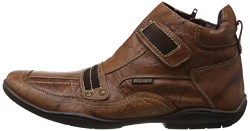 Buy Buckaroo Men's Brown Leather Sneakers - 12 UK at Amazon.in