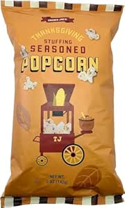 Amazon.com: Trader joe's Thanksgiving Stuffing Seasoned Popcorn single 5oz bag