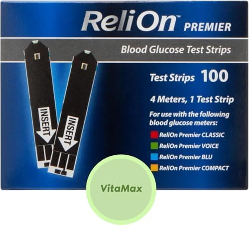 Amazon.com: AUVON DS-W Draw-in Blood Glucose Test Strips for use with ...