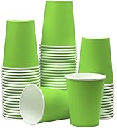 Amazon.com: Yuxitia Disposable Paper Cups, 60pcs Blue Paper Cups For ...