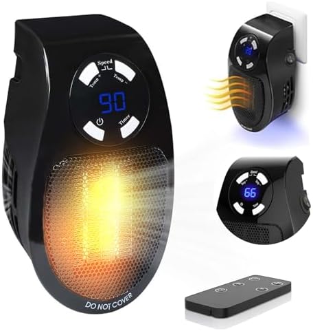 Amazon.com: Smart Thermostat Space Heater,450W Portable Electric Small ...