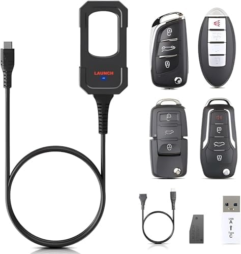 Launch X-431 Key Programmer, Remote Maker,with 4 Universal Remote ...