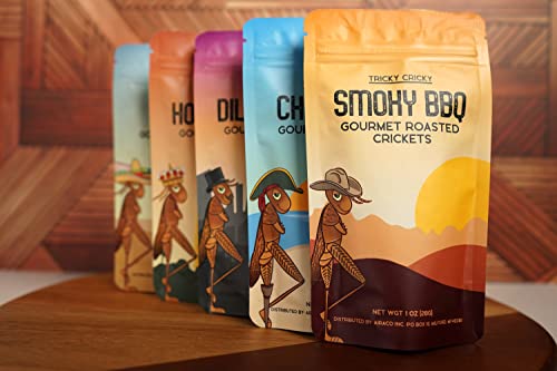 Tricky Cricky Edible Cricket Snacks for Humans - USA Grown Healthy ...