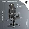 Amazon.com: Noblerocker Gaming Chair Ergonomic PC Game Chair- Lumbar ...