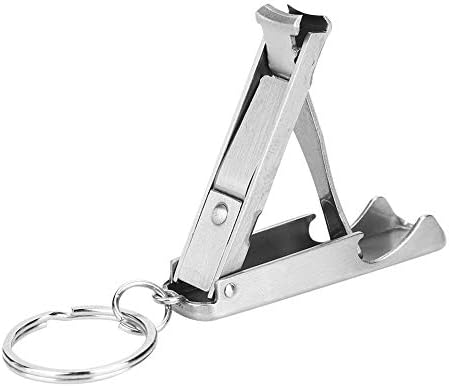 Amazon.com : VGEBY Nail Cutter, 2 in 1 Stainless Steel Keychain Nail ...