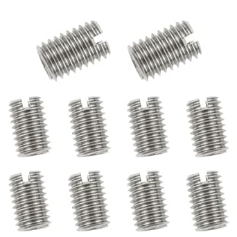 Mfingey Thread Adapters Sleeve Female M5 to Male M8 hread Adapters 12mm ...