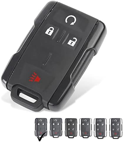 Amazon.com: Replacement Key Fob Case Fit for Chevy Chevrolet Silverado ...
