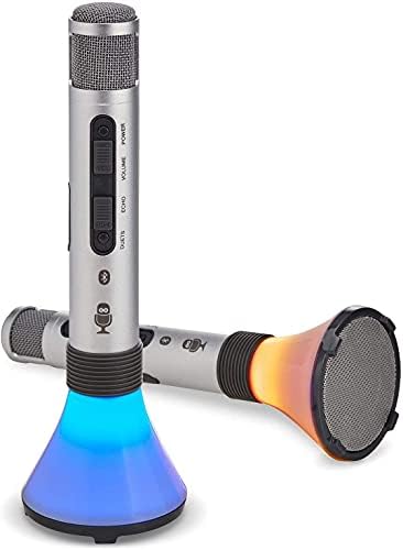 Amazon.com: Singing Machine Duets Party Mics SMM478, Set of 2 Portable ...
