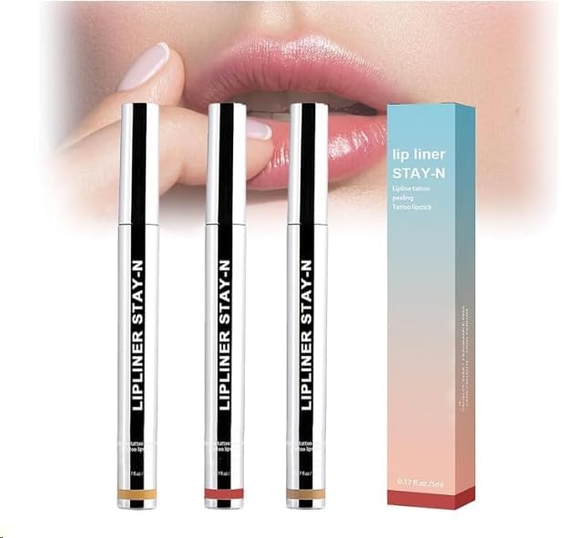 Amazon.com : Lip stain peel off, 3PCS Peel Off Lip Stain,Light Brown ...