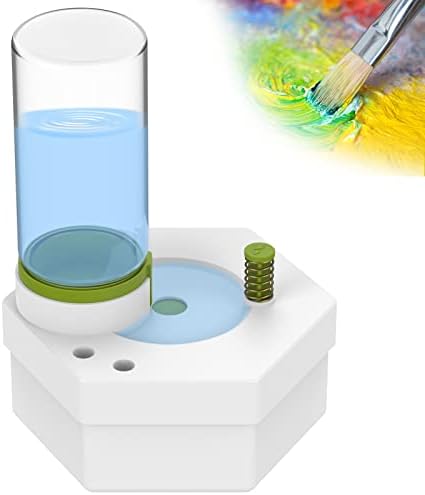 Paint Brush Cleaner with Drain Button Automatic Water Circulation Paint ...