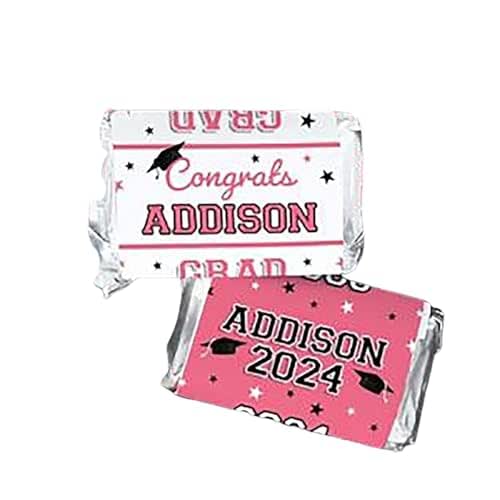 Amazon.com: Personalized Graduation Mini Candy Bar Wrap Label Stickers ...