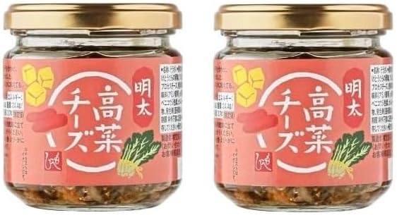 Amazon | KALDI カルディオリジナル もへじ 明太高菜チーズ 140g ご飯のお供、おにぎり おつまみ、パスタに (2) | ノーブランド品 | はちみつ 通販