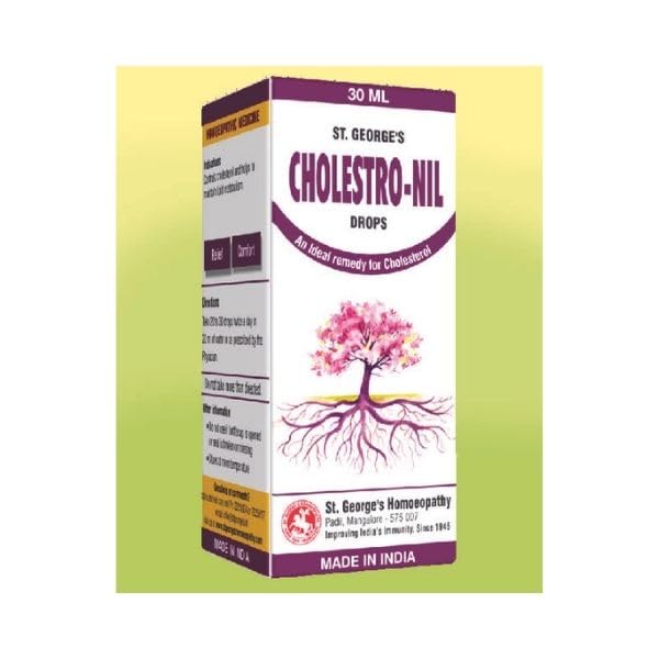 Buy CHOLESTRO NIL DROPS 30 ML STGEORGE Online at Low Prices in India ...