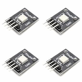 (4 pc) Pro3D Three Colour RGB SMD LED Module 5050 Full Color Pwm For ...