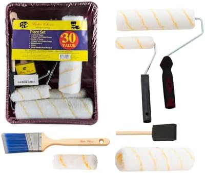 Amazon.com: Bates- Paint Tray Set, 11 pcs, Paint Roller Kit, Paint ...