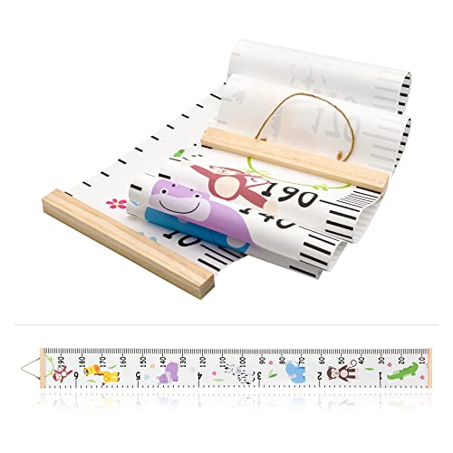 Bailinks Wall Measuring Tape Children, Baby Height Growth Chart ...