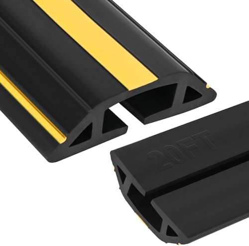 Amazon.com: Papillon Heavy Duty Cable Cover – PVC Floor Cord Cover ...