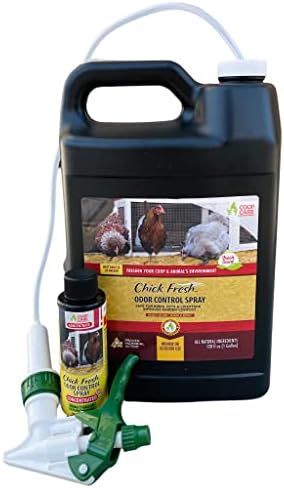 Chick Fresh: Odor Eliminator Spray for Backyard Chickens. Eliminates ...