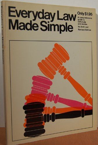 Everyday law made simple (The "Made Simple" series): Last, Jack: Amazon ...