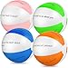 Amazon.com: Poen 4 Pcs 12 Inches Beach Ball Game Conversation Starter ...
