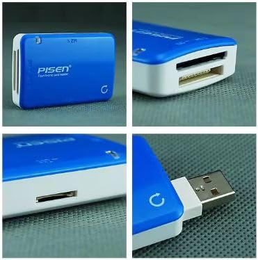 Pisen 4 in 1 Card Reader Multi Function Card Reader USB 2.0 4 in 1 SD ...