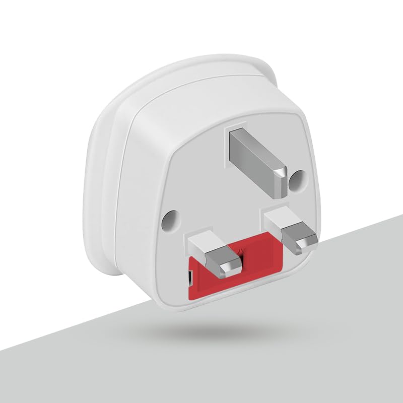 UK Tourist Adaptor UK 3 Pin Plug Adaptor For Electric Razor Shavers ...