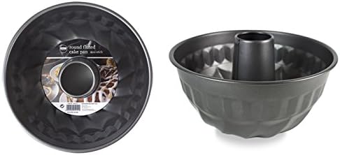 Round Non Stick Fluted Cake Pan Perfect for Ring Cakes, Savouries ...