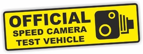 Sea View Stickers Official Speedcamera Test Vehicle Funny Car Van ...