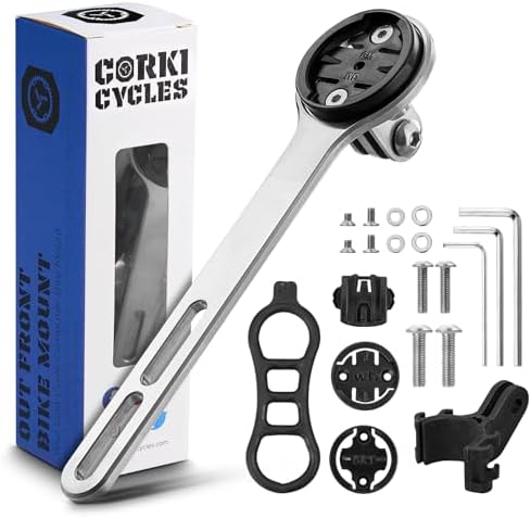 Amazon.com: ROCKBROS Bike Computer Mount, Out Front Aluminum Bicycle ...